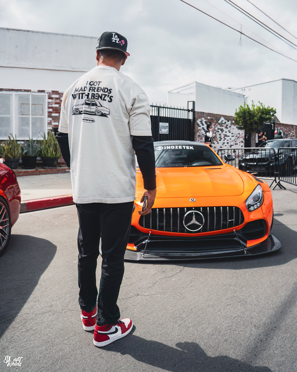 The Benz Tee – donuts and wheels